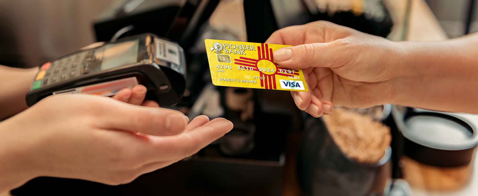 Instant Issue Visa®Secure Debit Card | Pioneer Bank - Your Community Bank